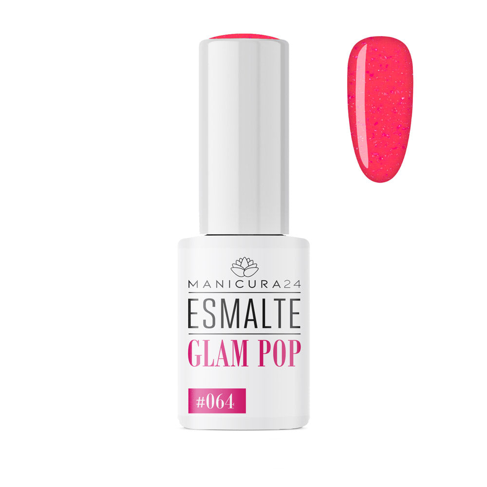 Esmalte Permanente Glam Pop #064 – Rosa Neón | Manicura24